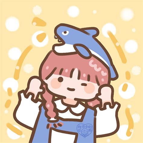 卡通 头像 可爱 女生 Cr：传说中的耶