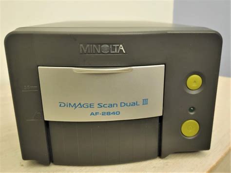 Minolta Dimage Scan Dual Iii Af Catawiki
