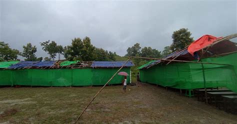 ရွာလုံးကျွတ် မီးရှို့ခံရတဲ့ ဂန့်ဂေါမြို့နယ် စန်းမြို့ရွာသားတွေ အကူအညီလိုအပ်နေ မြန်မာဌာန