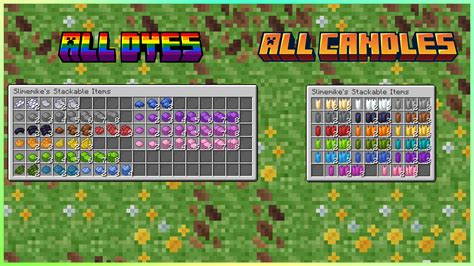 Slimemike S Stackable Items Gallery Minecraft Resource Packs CurseForge