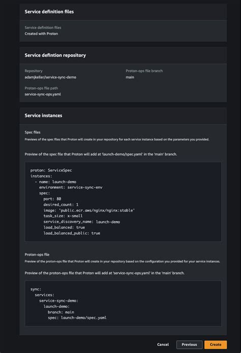 announcing git based service deployments with service sync for aws