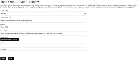Task Queue Connection