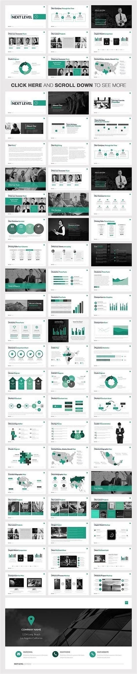 一组优秀的ppt版式设计参考~ 花瓣网