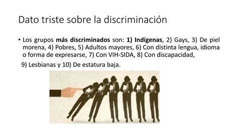 Discriminacion Causas Consecuencias Y Prevencion Pptx