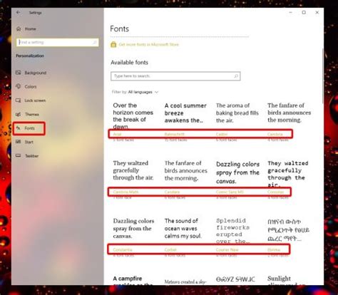 How To Change The System Font In Windows 10 Or Restore It To Default
