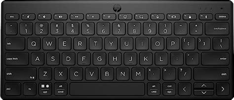 Amazon Com HP Compact Multi Device Bluetooth Keyboard Windows Mac Chrome OS Android