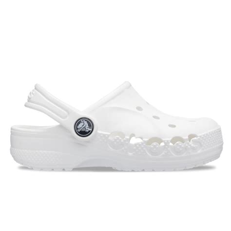 Sandália Crocs Baya Clog Juvenil White