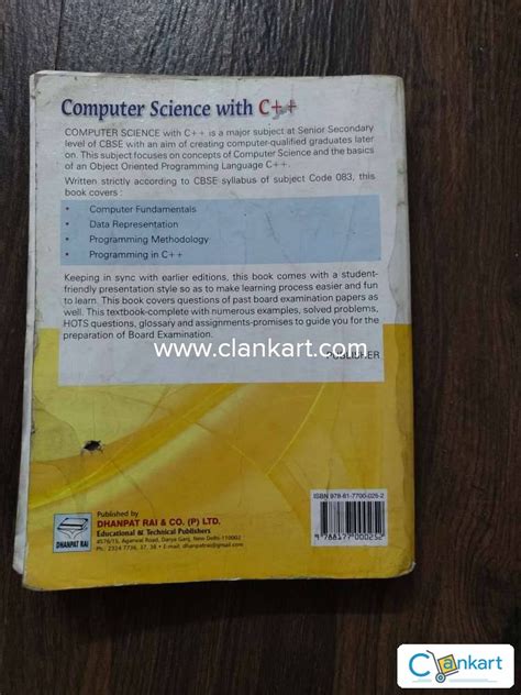 Buy Computer Science With C For Class Xi Book In Good Condition At
