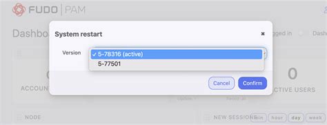 system update — fudo pam 5 1 system documentation