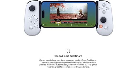 Backbone One Mobile Gaming Controller For Iphone Lightning