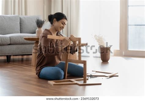 Indian Female Assembling Puzzle Photos And Images Pictures Shutterstock