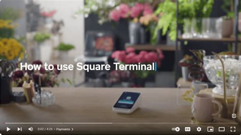 How To Use Square Terminal To Take Payments Merchant Machine
