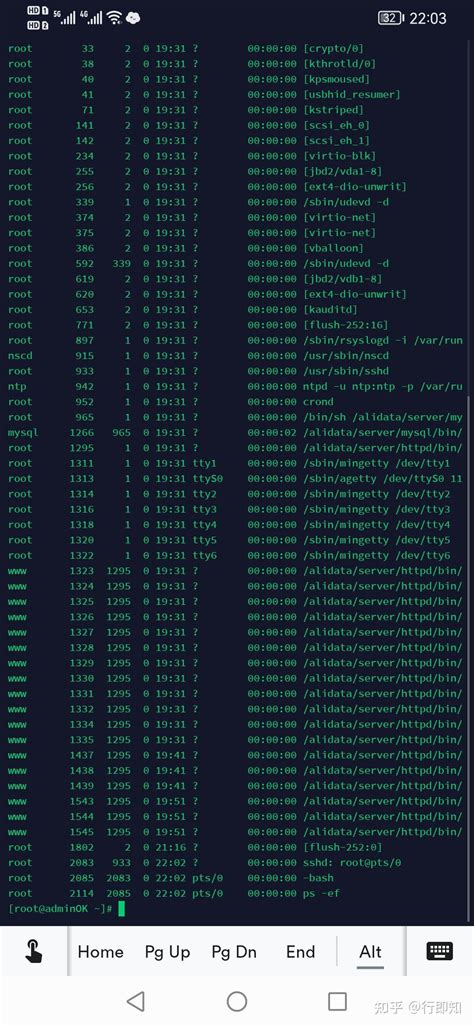 Linux查看全部进程pid及路径ps Ef 知乎