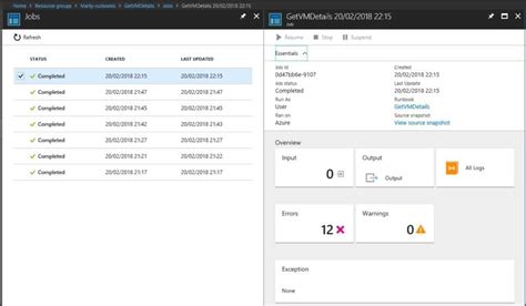 Troubleshooting Azure Runbooks With Azure Resource Explorer Espc