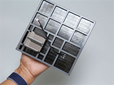 16×16 Neopixel Square Pixel Display By Ecken 3dprinting Circuitpython Perfect 3d Printing