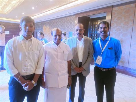 Had The Incredible Honor Of Meeting The Information Technology Minister Shri K