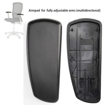 Arm Pads Caps Replacement For Knoll Life Office Chair With Multi