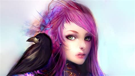 Pink Hair Anime Girl Wallpapers Wallpaper Cave