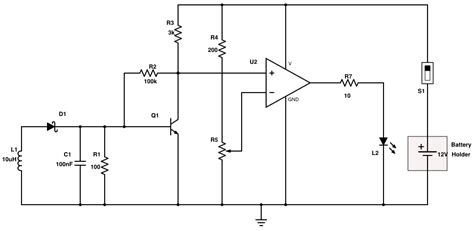 Mobile Signal Detector Circuit Diagram