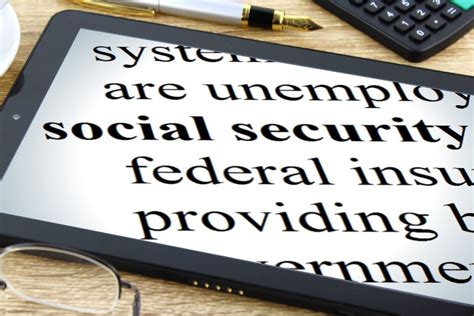 Social Security Free Of Charge Creative Commons Tablet Dictionary Image