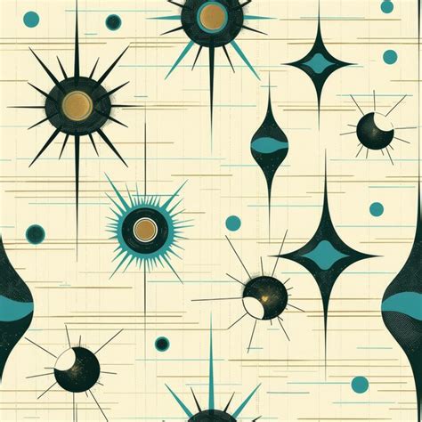Abstract Geometric Background With Circles Lines And Dots Vector Illustration Premium Ai