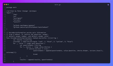 Maingo Unixpicklekahoot Hack Sourcegraph
