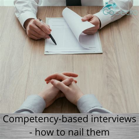 How Do You Nail A Competency Based Interview GoGecko Recruitment