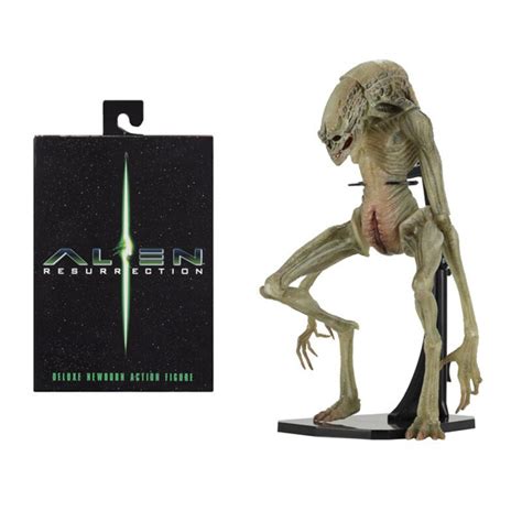Neca Aliens Vs Predator Figure Alien Resurrection Delune Newborn 7inch