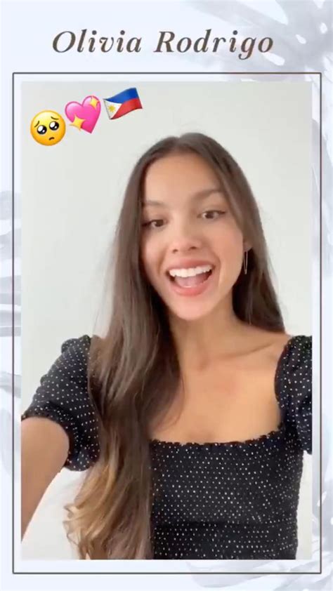 Olivia Rodrigo Philippines Olivia My Heart Is Breaking Celebrities
