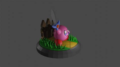 3d File Kirby Sword・3d Print Design To Download・cults
