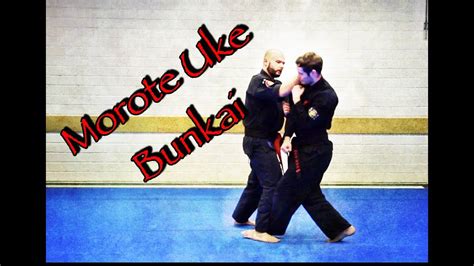 Morote Uke Bunkai Youtube