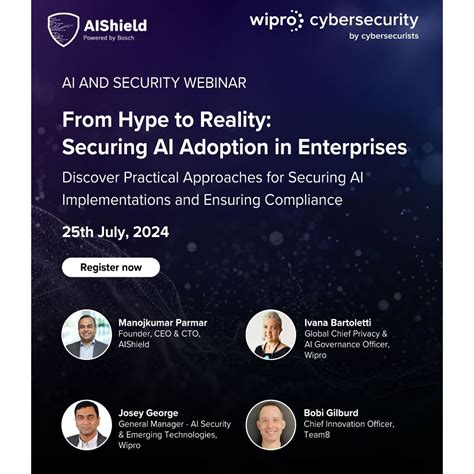 Aishield On Linkedin Ai Security Webinar Aigovernance Genai Cybersecurity