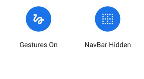 Navigation Gestures Updated With Better Nav Bar Hiding App Launch Action Android P