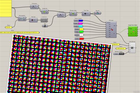 All Possible Combination Of 3x3 Grid Grasshopper Mcneel Forum