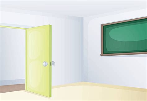 Empty Classroom Empty Room Pink Vector Empty Room Pink Png And
