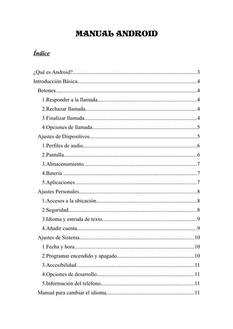 Pdf De Programación Manual Android