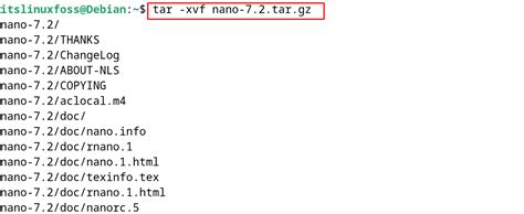How To Install Nano On Debian 12 Its Linux Foss