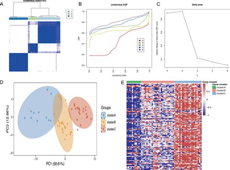 Consensus Clustering Of Ra Training Cohort A The Consensus Score