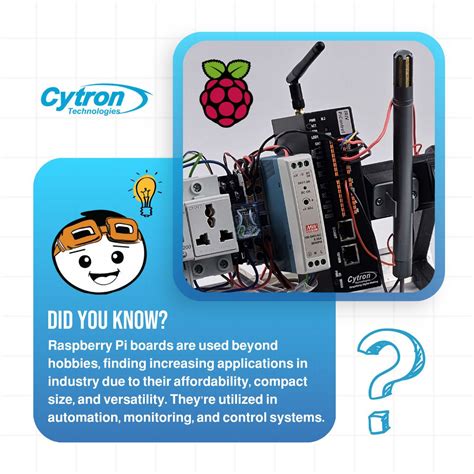 raspberrypi rpi industry cytron technologies