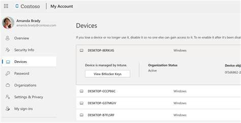 Поиск ключа восстановления Bitlocker Служба поддержки Майкрософт