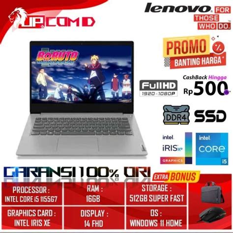 Promo Laptop Lenovo Slim Intel I G Ram Gb Gb Ssd Fhd