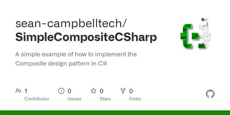 Github Sean Campbelltechsimplecompositecsharp A Simple Example Of