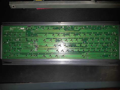 Microcontroller Reprogramming MCU Flash Memory I O Placed On A PCB Of A Mechanical Keyboard