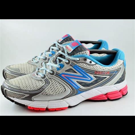New Balance 680 V2 Womens Running Sneakers Grayblue Gem