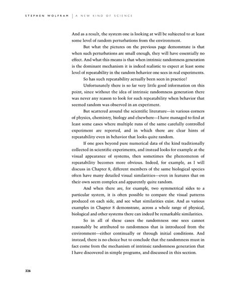The Intrinsic Generation Of Randomness A New Kind Of Science Online By Stephen Wolfram Page 326