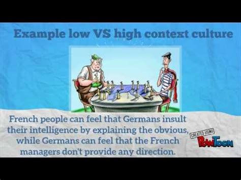 High Context And Low Context Cultures The Basic Difference Between High 2019 02 24