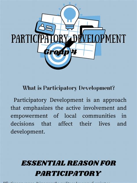 Participatory Development Pdf