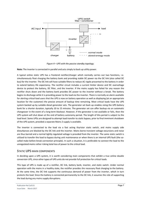 UPS Power System Design Parameters PDF