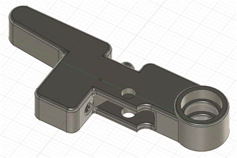 Artillery Sidewinder X2 Improved Tri Bearing Idler Arm By Bobasaurus