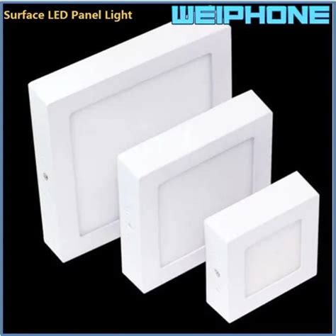 Surface LED Ceiling Panel Lighting Square White Lazada PH